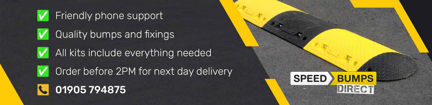 Speed Bumps Direct - Complete kits from £56.88 inc delivery!