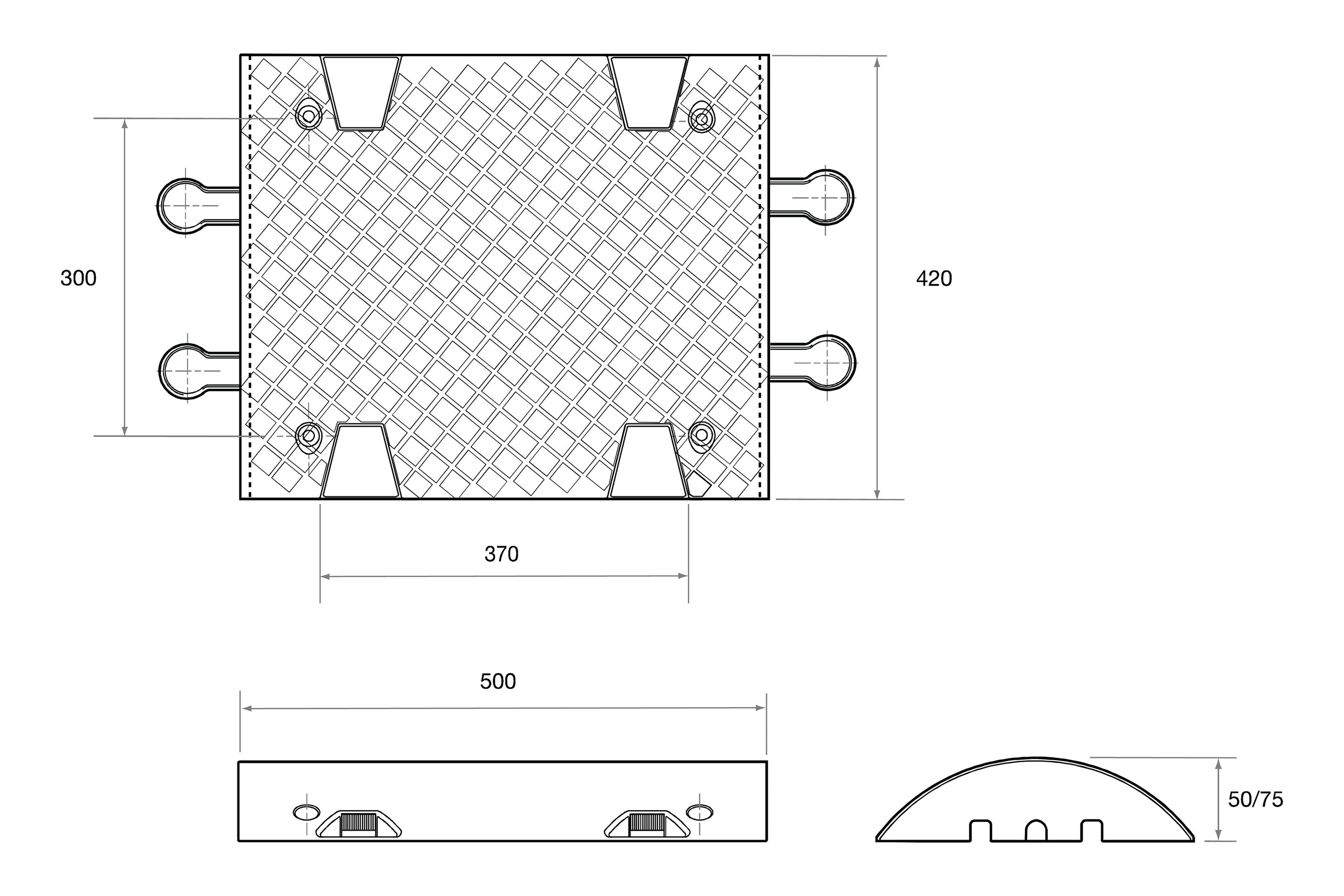 Premium Speed Bump Kit, 50mm - Complete Kit with Free Delivery – Speed ...
